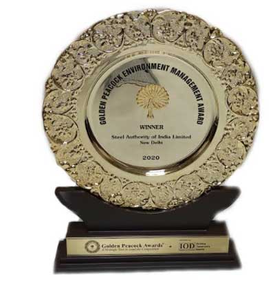 SAIL awarded with Golden Peacock Environment Management Award 2020 ...