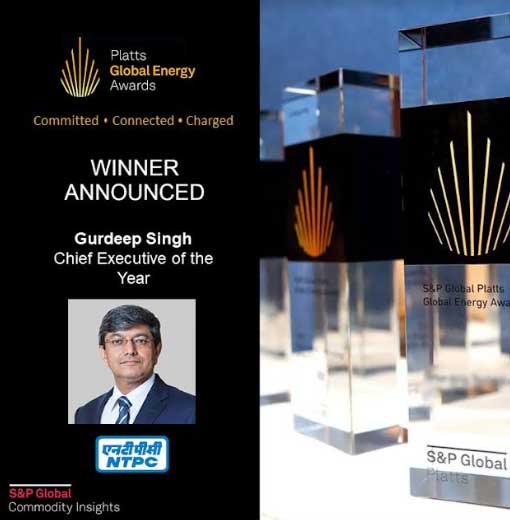 NTPC CMD Wins CEO Of The Year At S&P Platts Global Awards | SarkariTel.com