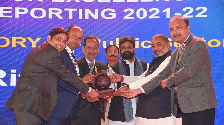 RITES Wins ICAI Award For Excellence In Financial Reporting ...