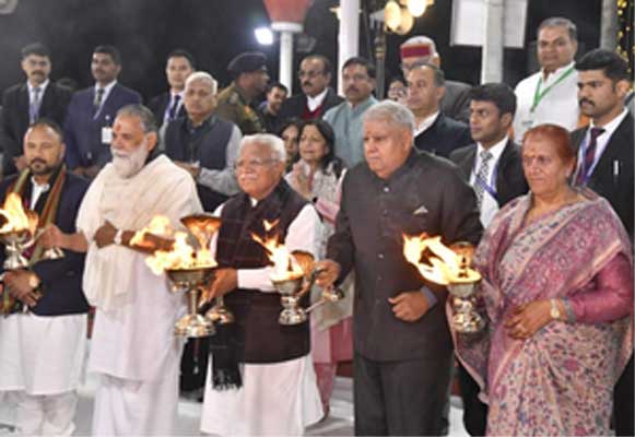 International Gita Mahotsav begins in Kurukshetra with Gita Aarti ...