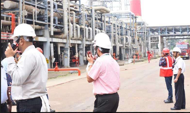 Emergency Drill at MRPL - Sarkaritel.com Government News & Policy Updates