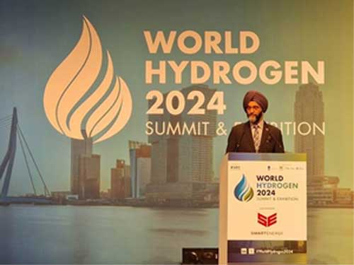 New & Renewable Energy Secretary addresses World Hydrogen Summit 2024 ...