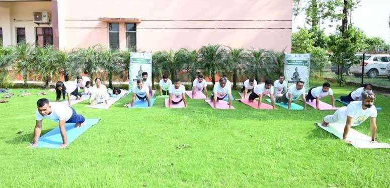 NTPC Bongaigaon Celebrates International Yoga Day 2024 with Mass Yoga ...