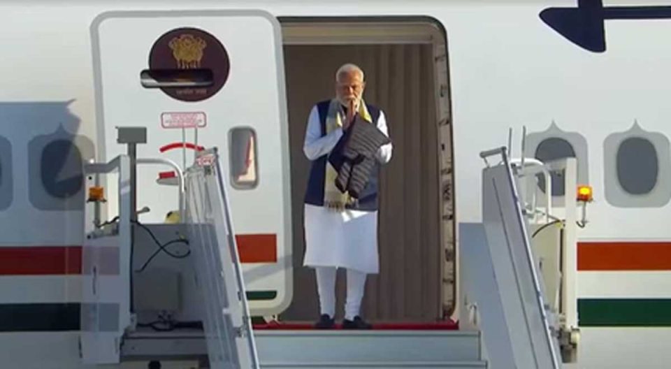 PM Modi departs for New Delhi after completing successful three-nation ...
