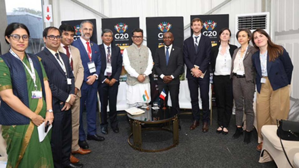 MoS Pabitra Margherita arrives in South Africa for G20 meeting ...