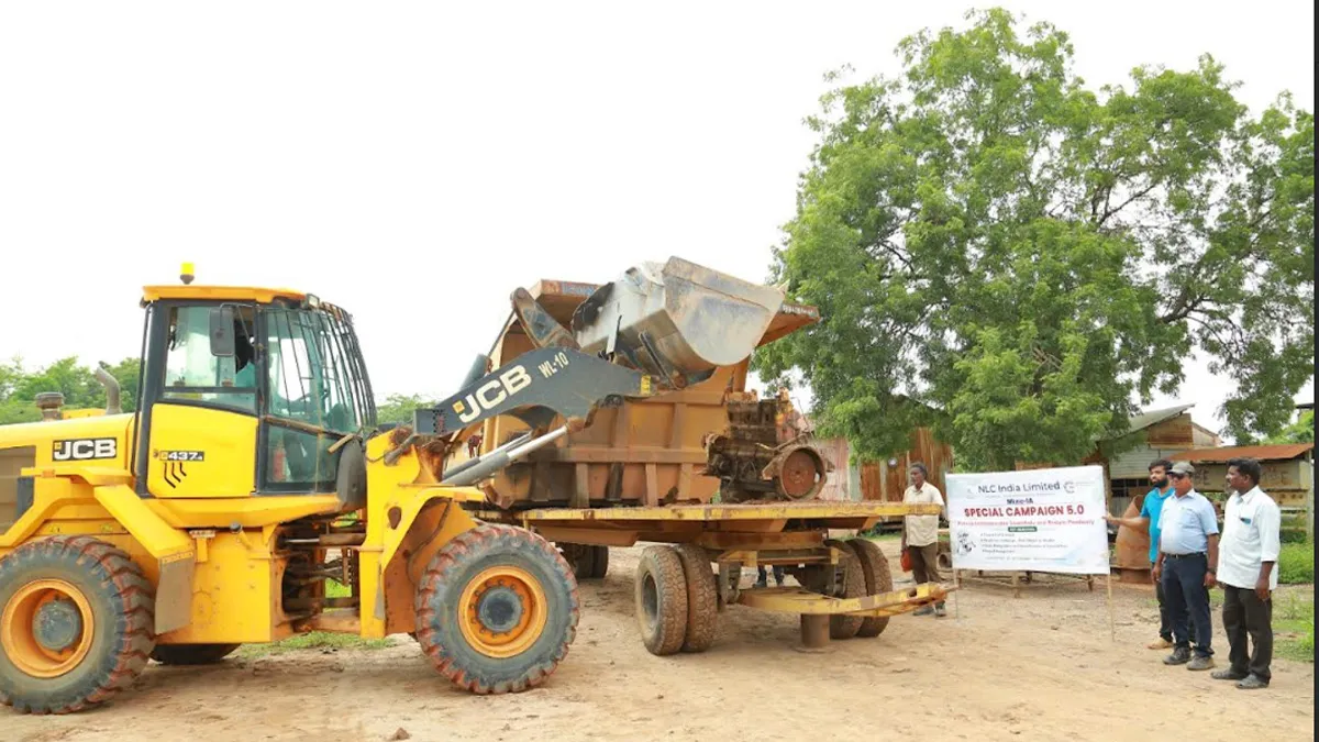 NLCIL Launches Major Scrap Removal Drive under Special Campaign 5.0