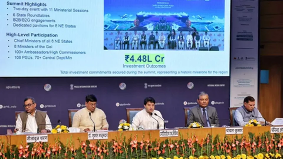Centre’s Funding For Northeast Development Projects Up 74% To ₹3,447 ...