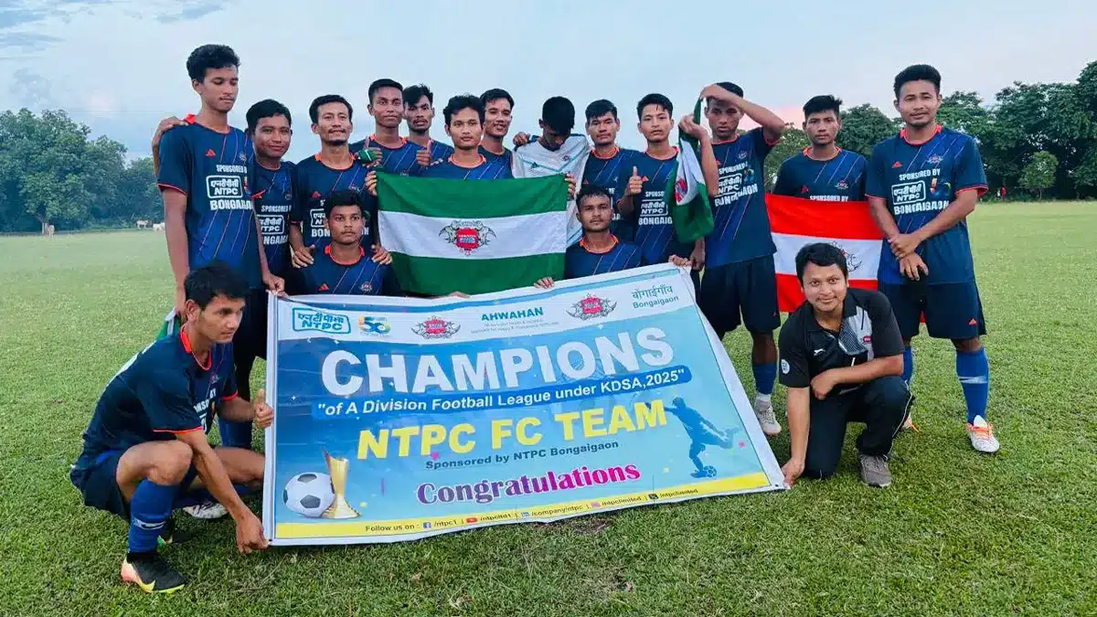NTPC FC Clinches KDSA 2025 “A Division” Football League Championship