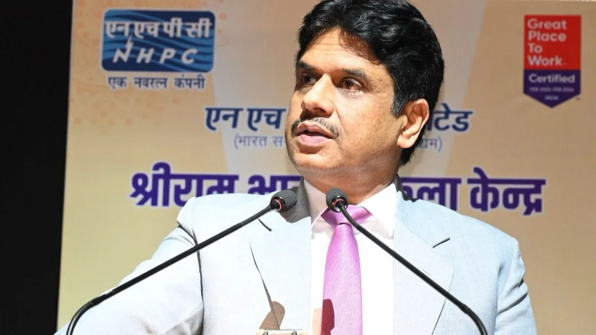 NHPC CMD Highlights Clean Energy Drive, Reiterates Nation-Building ...