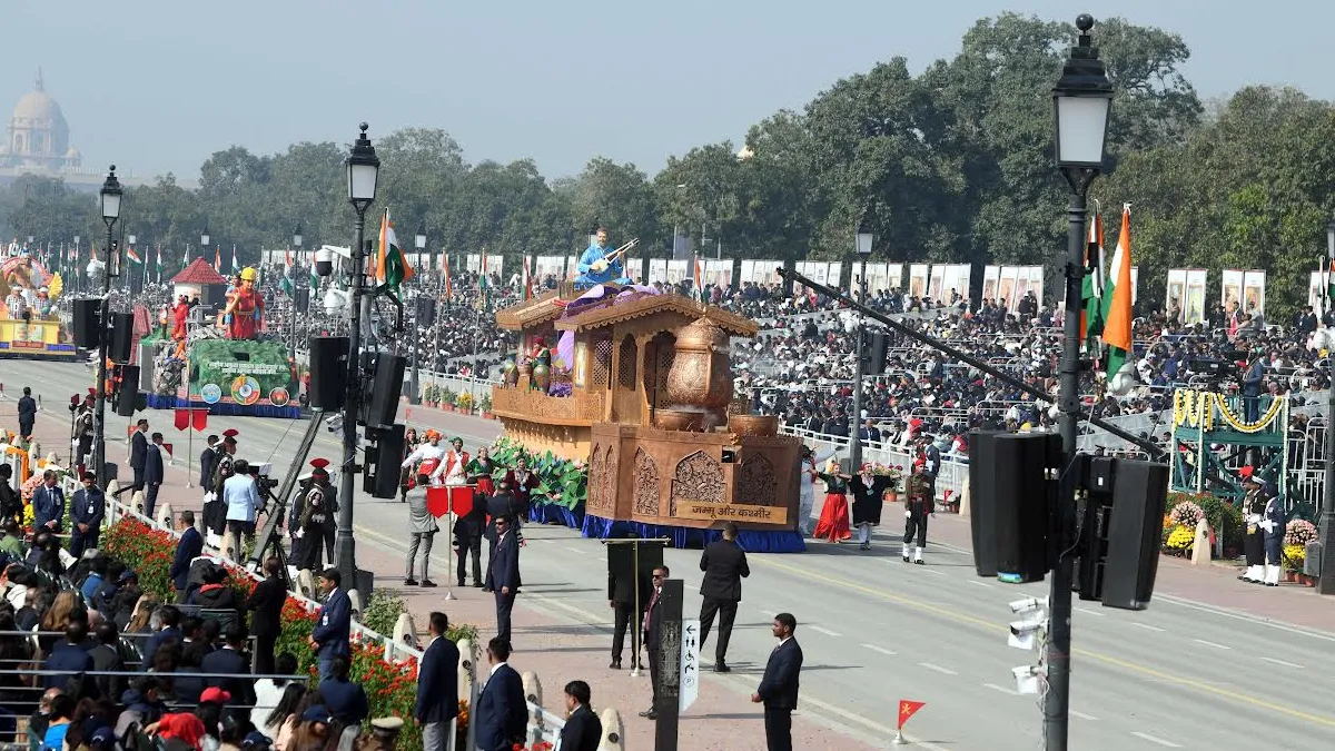 77th Republic day parade at Kartavya Path in New Delhi on January 26, 2026