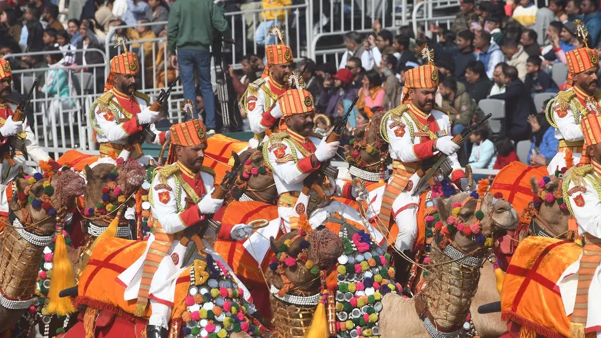 77th Republic day parade at Kartavya Path in New Delhi on January 26, 2026